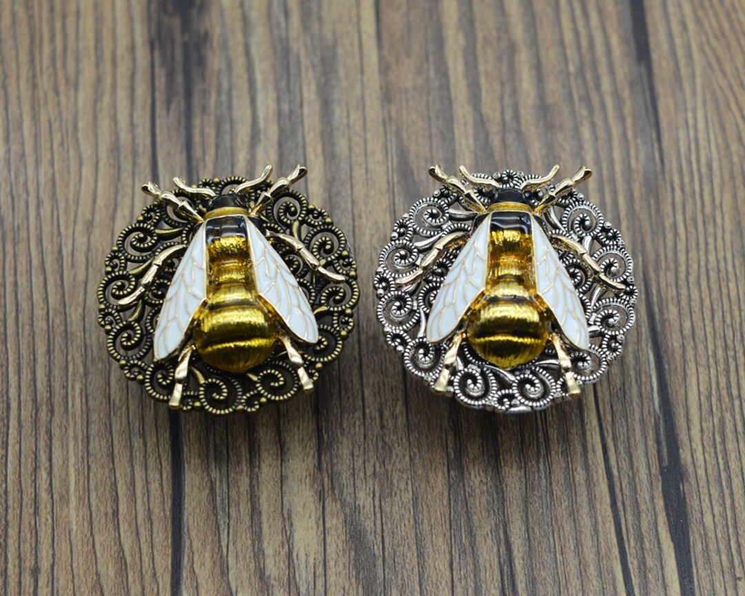 Unique Bee Knobs Dresser Knobs Cabinet Handles Cabinet Knobs Drawer ...
