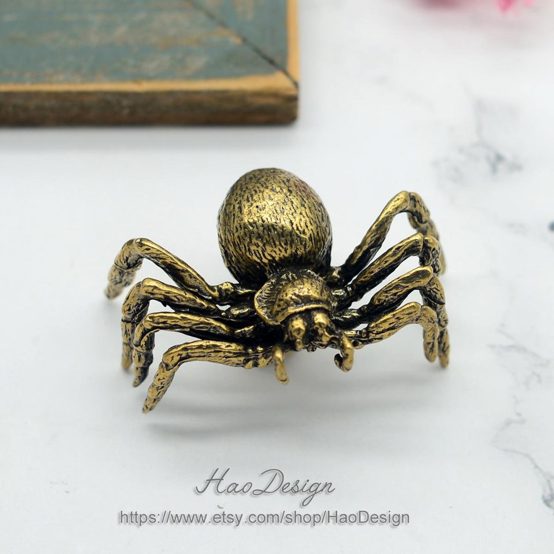 Bronze Solid Brass Spider Knobs Brass Handles Knob Pulls Brass Drawer ...