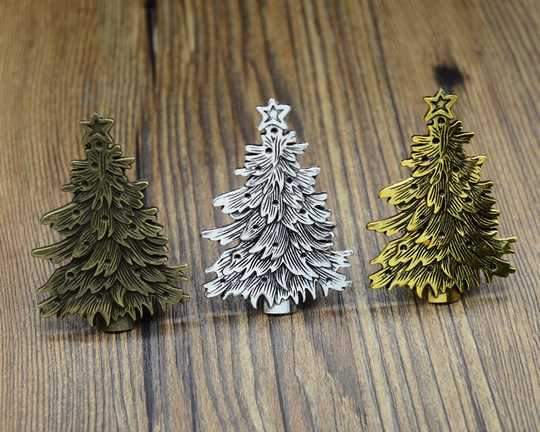 Christmas Tree Knob,tree Knob,cabinet Handles,cabinet Knobs,drawer Knob ...