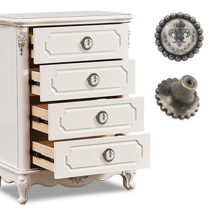 Antiqued Bronze Retro Knobs,dresser Knobs,cabinet Handle,cabinet Knob ...
