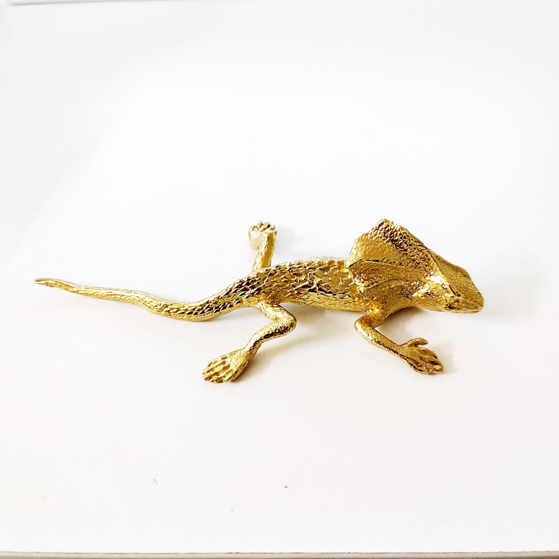 Solid Brass Lizard Knobsreptile Handles Brass Handlesdrawer - Etsy