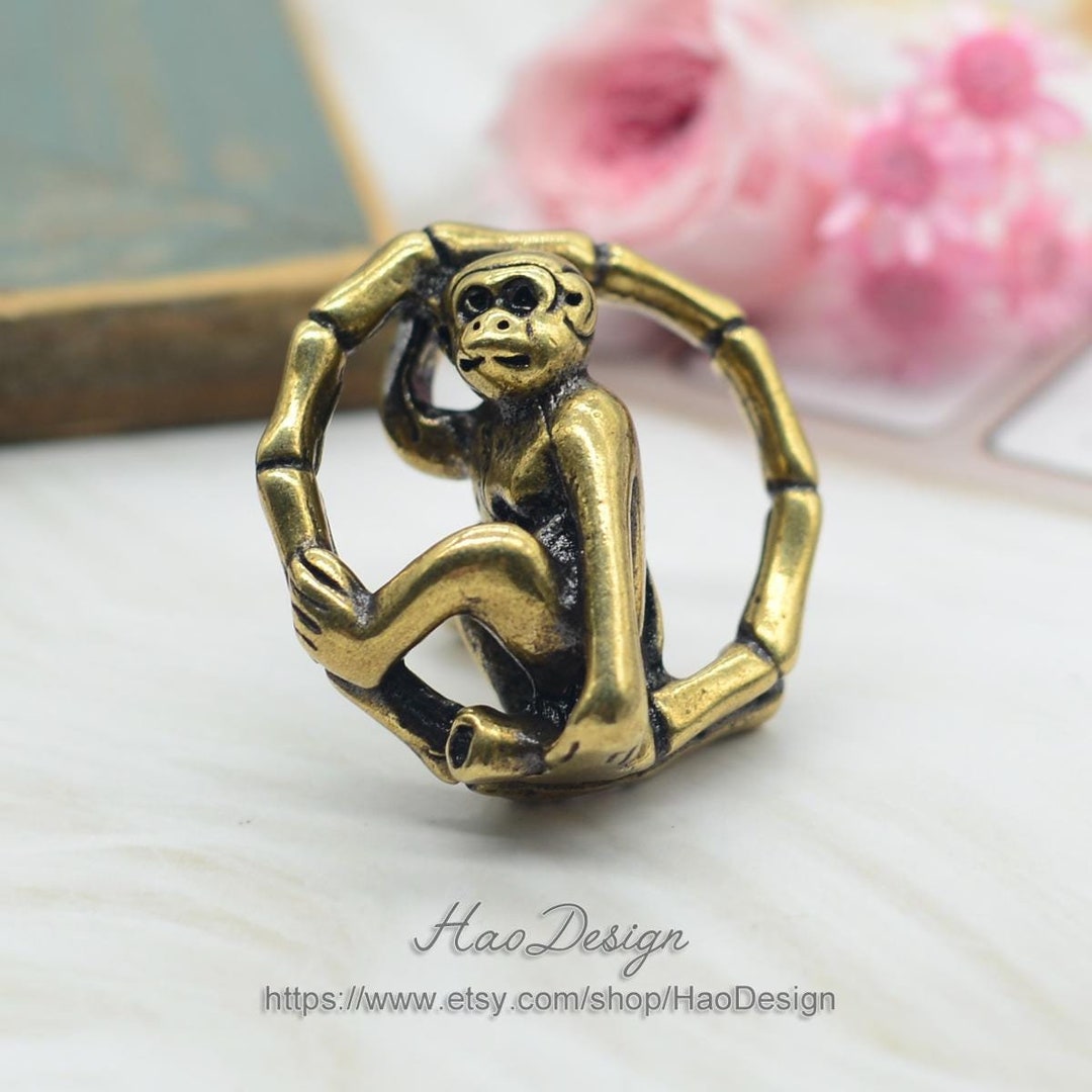 Bronz Solid Brass Monkey Knobs Brass Handles Knobs Pulls Brass Drawer ...