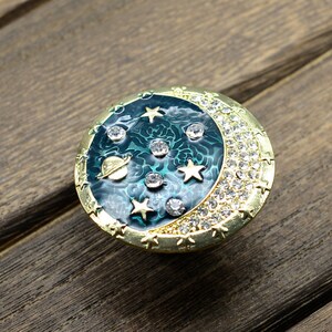 Stars Knob, Moon Dresser Knob,cabinet Knobs,drawer Knob,dresser Handle ...