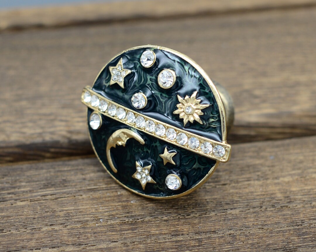 Moon Knob,stars Dresser Knob,starry Sky Knob,cabinet Knobs,drawer Knob ...