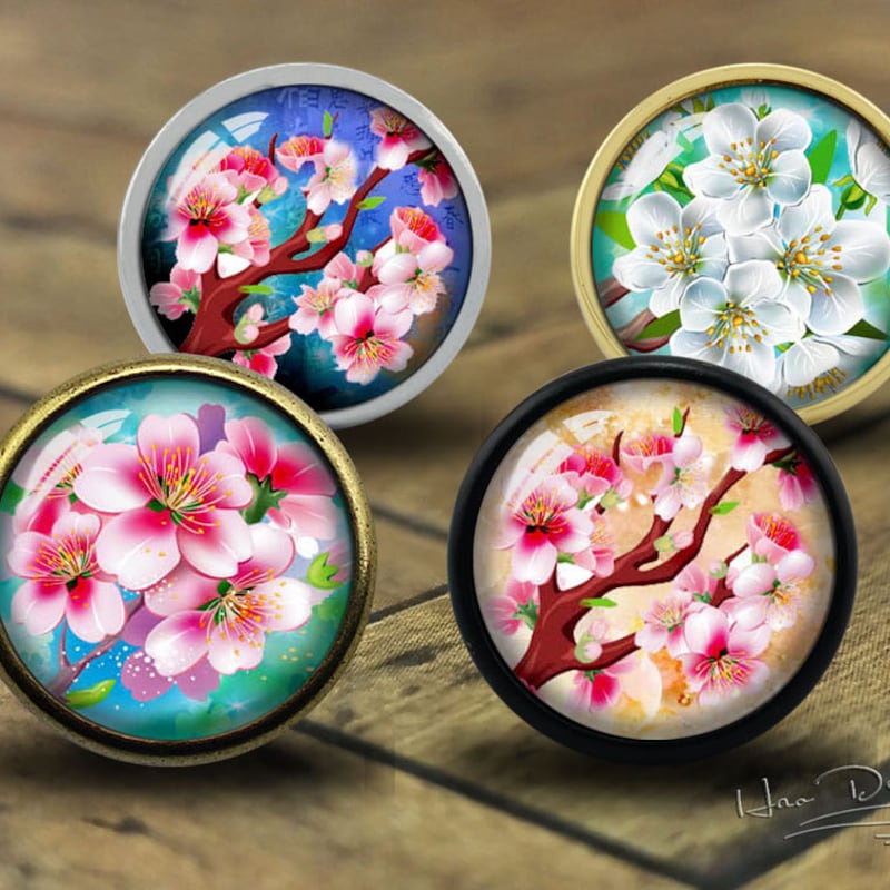 Cherry Cabinet Knobs - Etsy