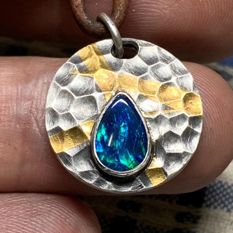 Keum Boo Pendant - Etsy