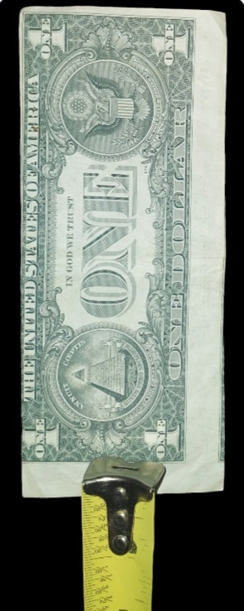 1995 Offset / Misprint One Dollar Bill Money Currency - Etsy