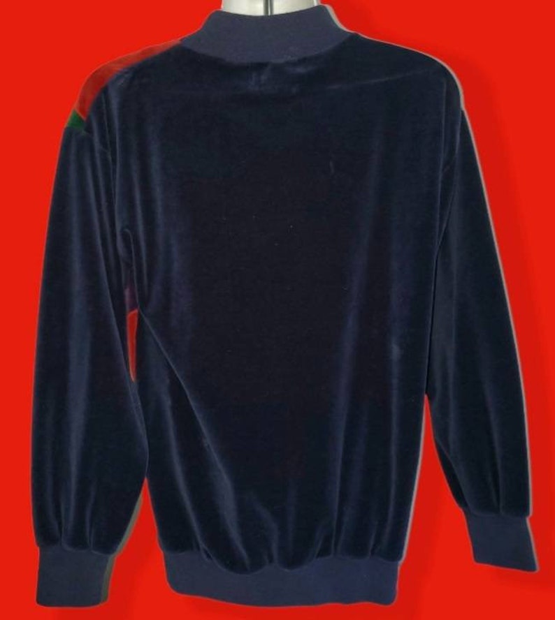 Vintage Golden Bear Jack Nicklaus Multi-colored Block Mock Turtleneck ...