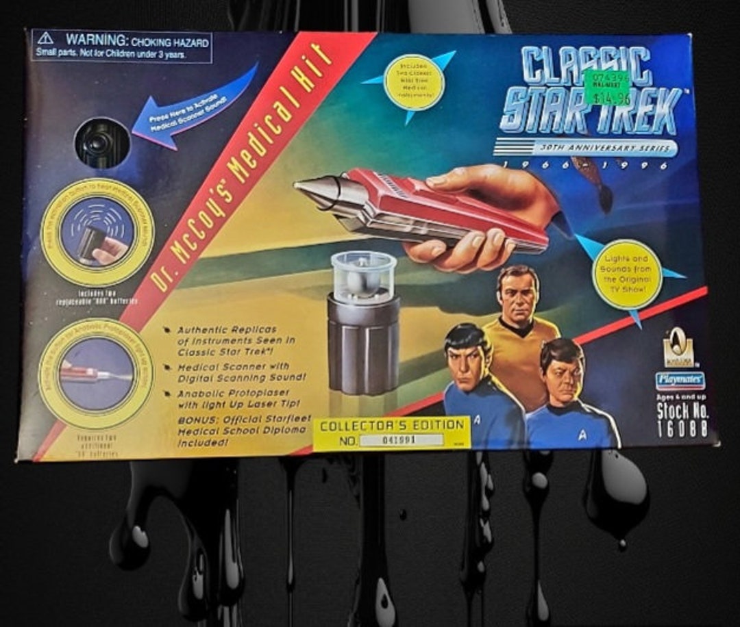 Vintage 1996 New / Sealed Star Trek Classic Playmates Dr Mccoy's ...