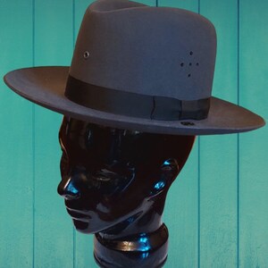 Vintage 60s / 70s NOS Stratton Wool Felt Sheriff Hat Size 6 3/4 ...