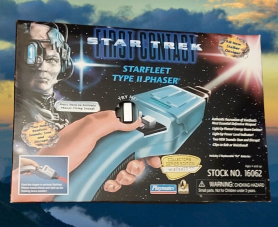 Vintage 1996 New / Sealed Star Trek Playmates First Contact Starfleet ...