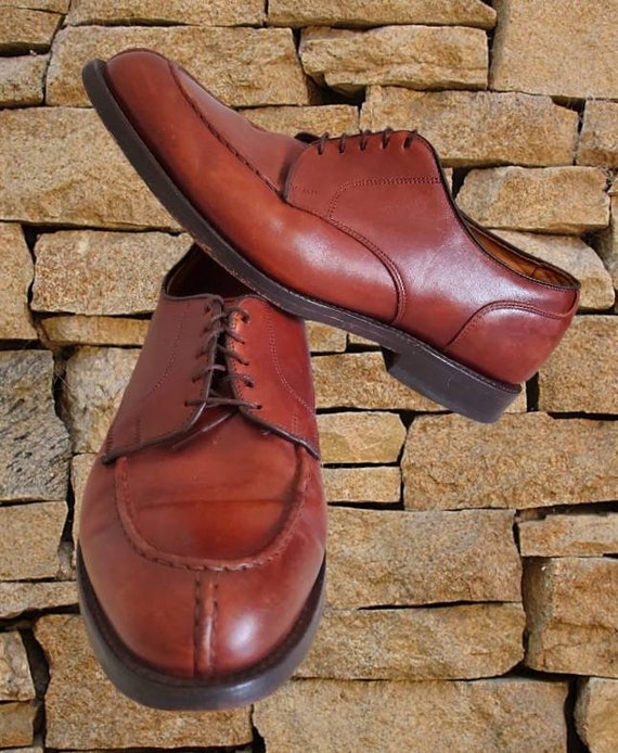 Allen Edmonds Bradley Brown Split Toe Oxfords Casual Dess | Etsy