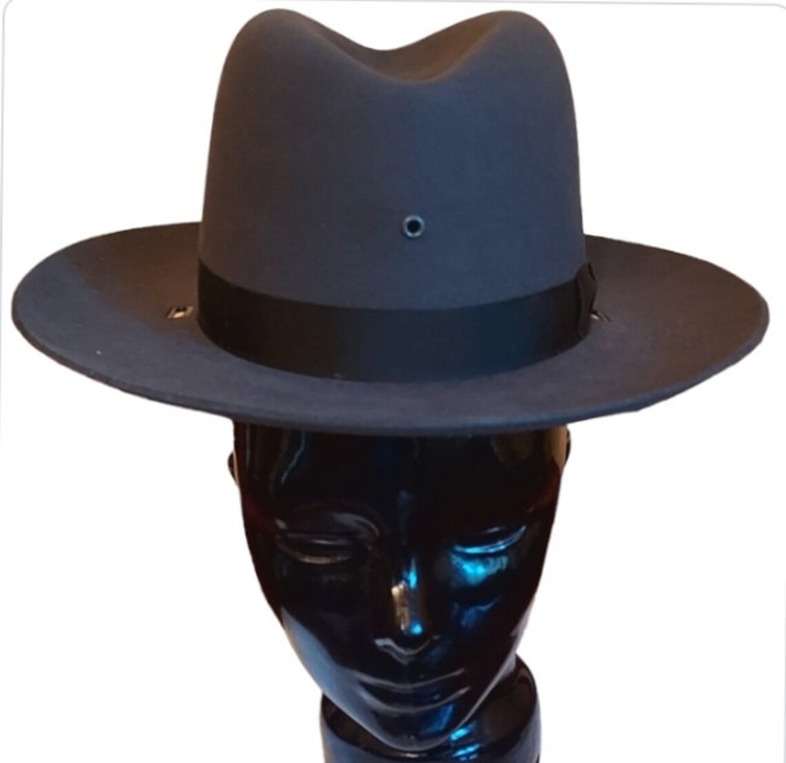 Vintage 60s / 70s NOS Stratton Wool Felt Sheriff Hat Size 6 3/4 ...