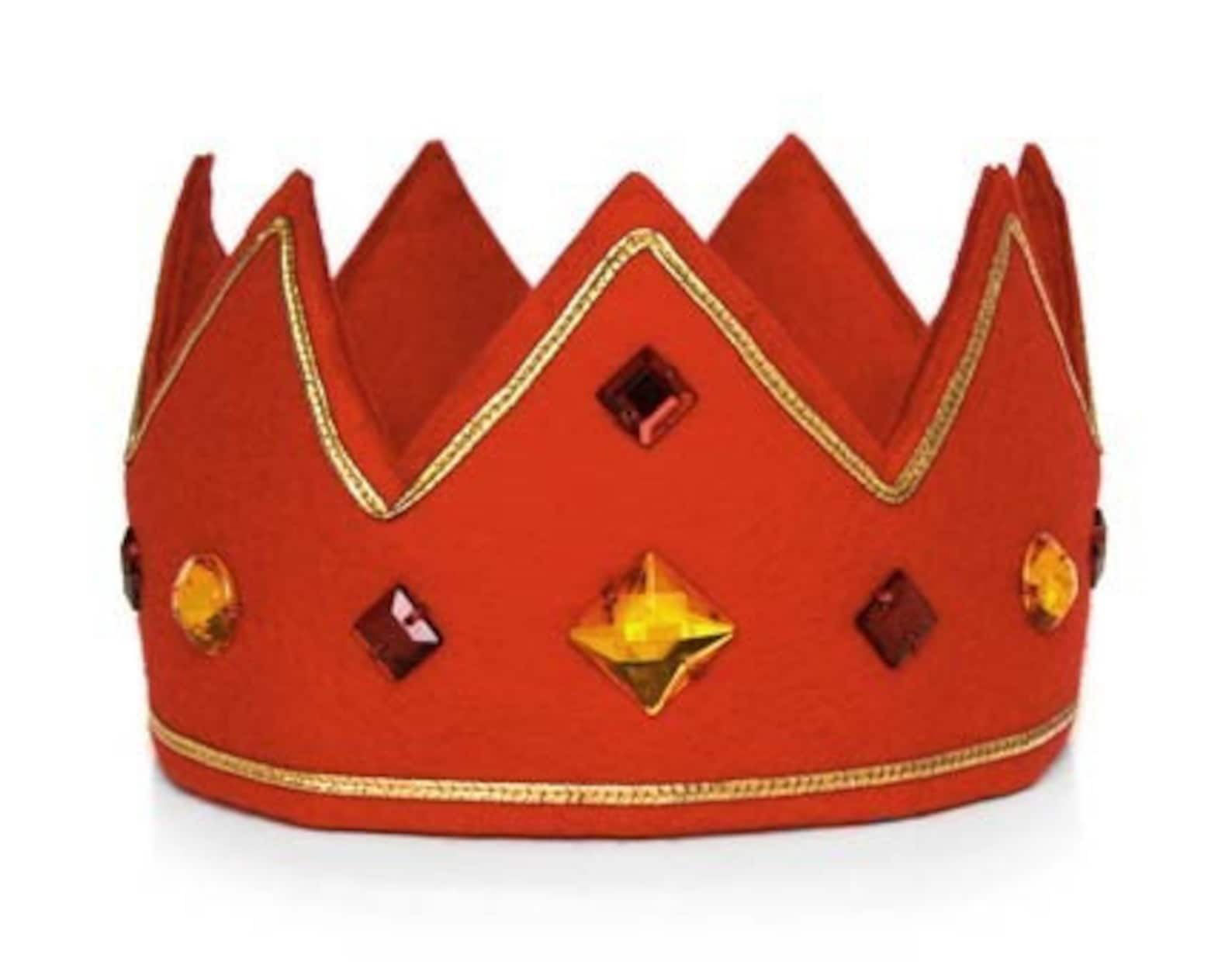 King's Crown Kids Crown Boys Fancy Dress King Dressing up Kids Party ...