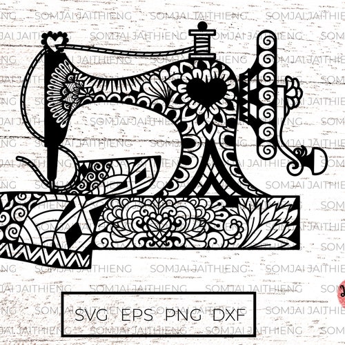 Sewing Machine Svg - Etsy