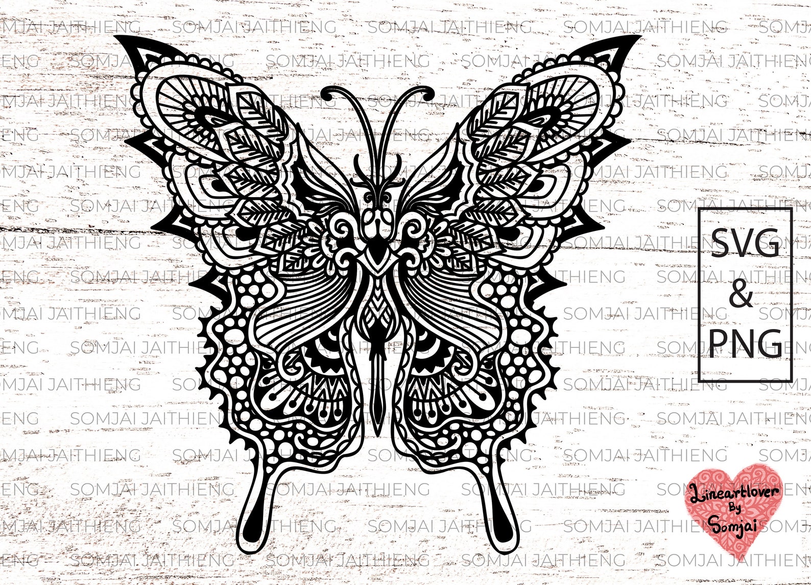 10 Butterflies Svg, Butterfly Mandala Svg, Butterfly Zentangle Svg ...