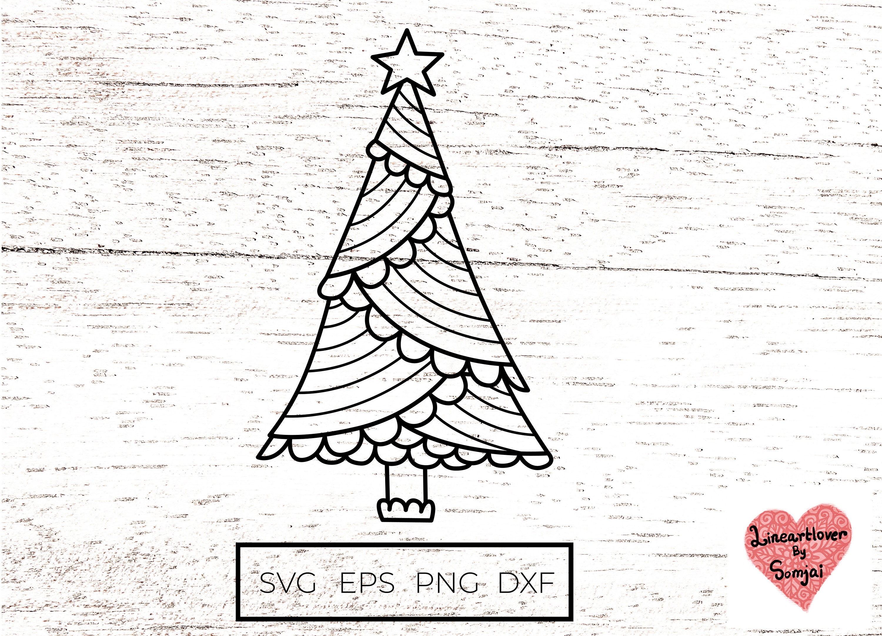 22 Christmas Trees Svg /pine Tree Svg Zentangle Svg / Mandala - Etsy