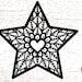 19 Stars Svg / Christmas Ornaments SVG/ Star Svg/ Zenangle Svg/ Mandala ...
