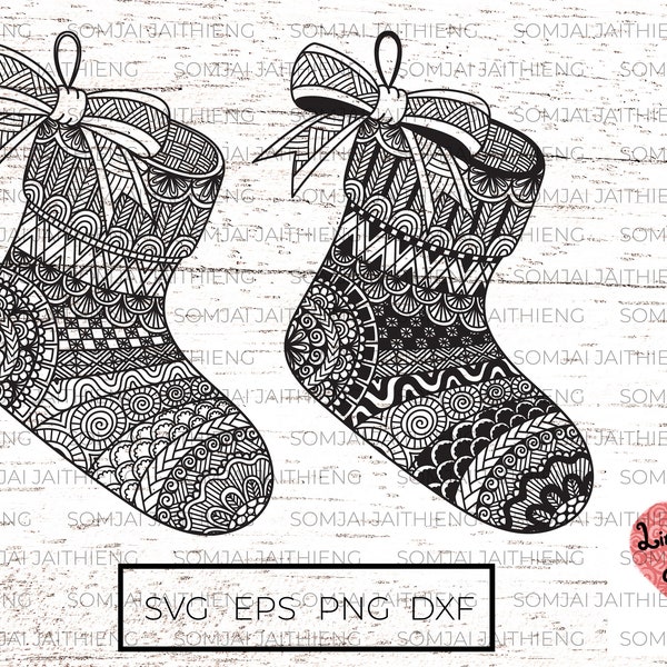 Zentangle Christmas - Etsy