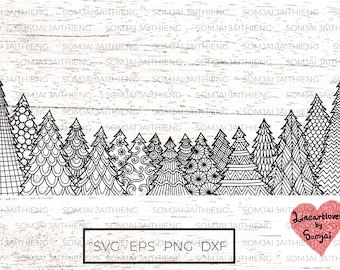 Zentangle Christmas | Etsy