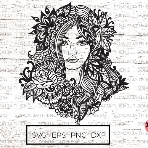 Gnome SVG / Zentangle SVG / Mandala Svg / Svg Files for Cricut | Etsy