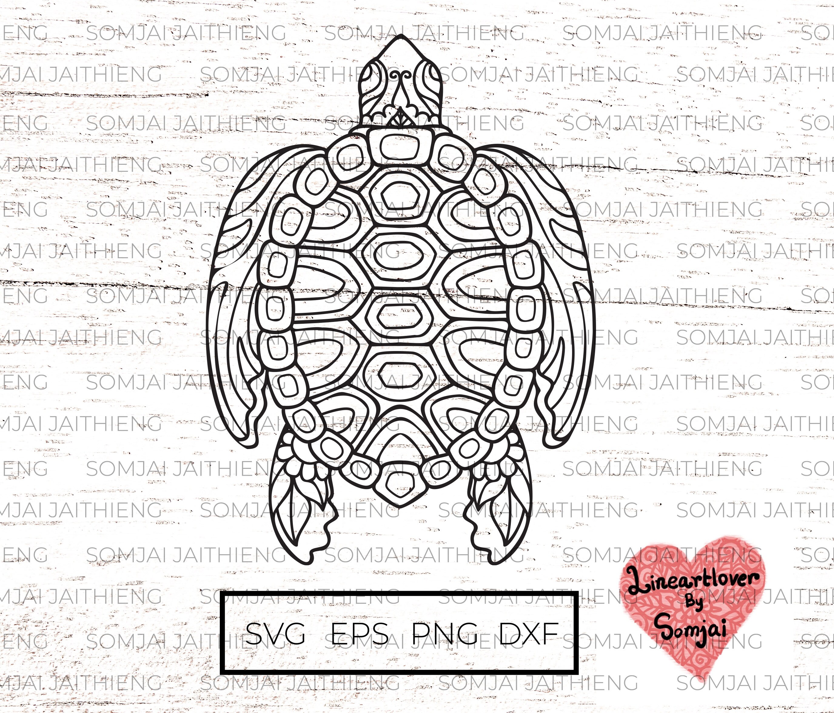 Zentangle Turtle