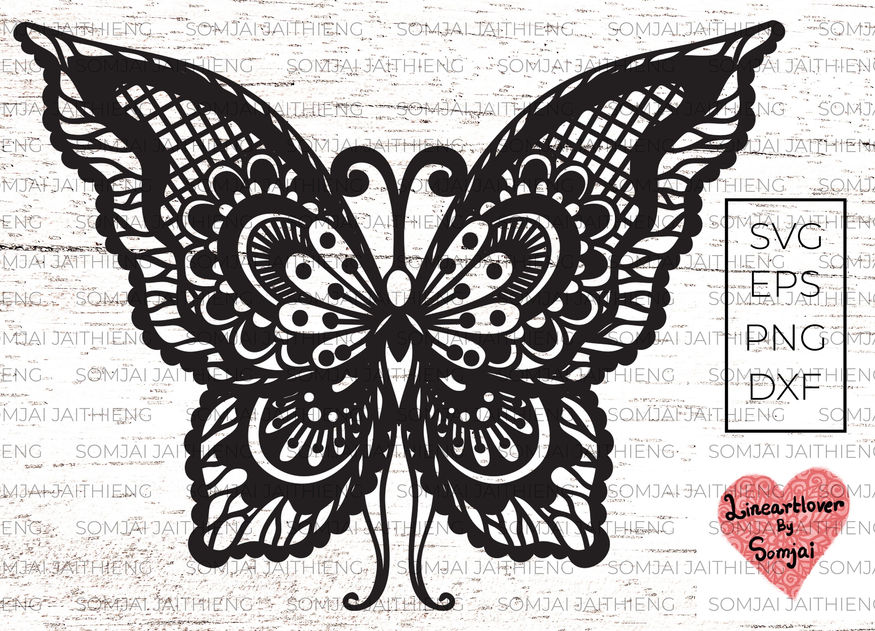 Two Styles of Butterfly Svg / Butterfly Svg / Butterfly Zentangle ...