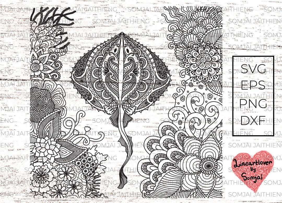 Two Styles of Stingray Svg/stingray Zentangle Svg/stingray Svg ...