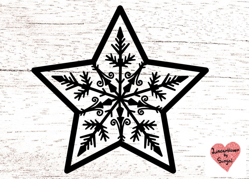 19 Sterne svg / Weihnachtsschmuck SVG/ Stern svg/ Zenangle svg/ Mandala ...