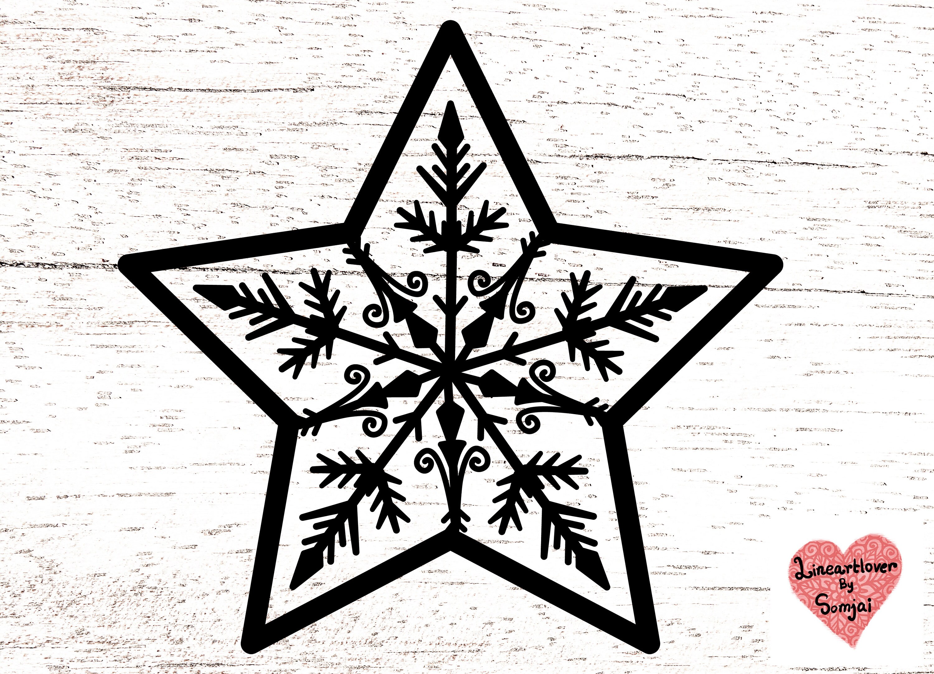 19 Stars Svg / Christmas Ornaments SVG/ Star Svg/ Zenangle Svg/ Mandala ...