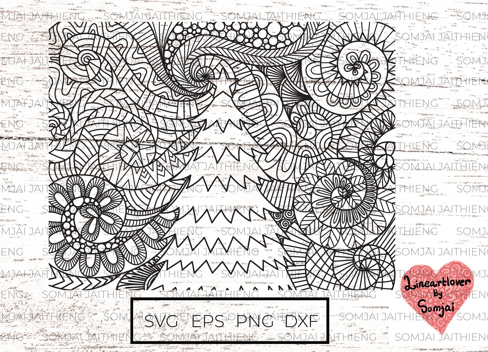 Christmas Tree Svg / Zentangle Svg / Mandala Svg / Merry Christmas Svg ...