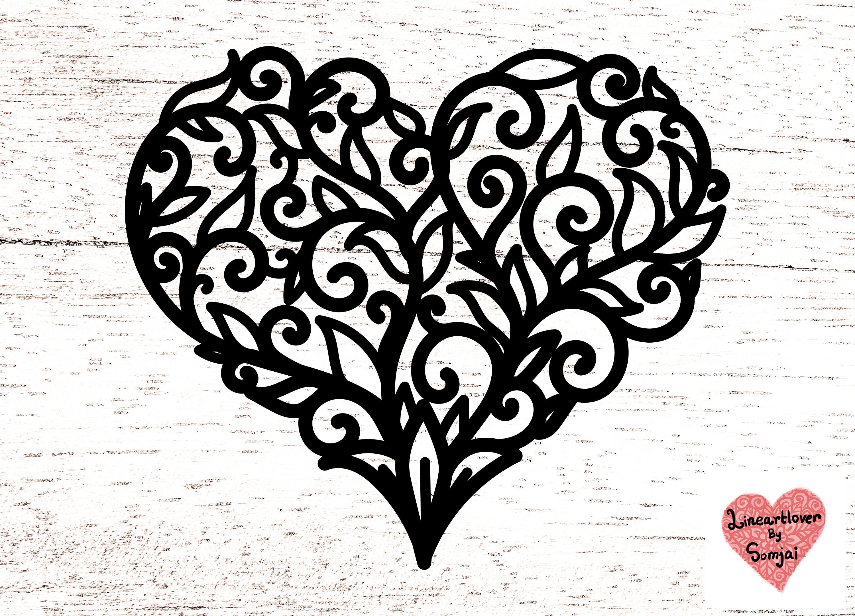 9 Styles of Heart Svg Heart Svg Heart Zentangle Svg Heart | Etsy UK