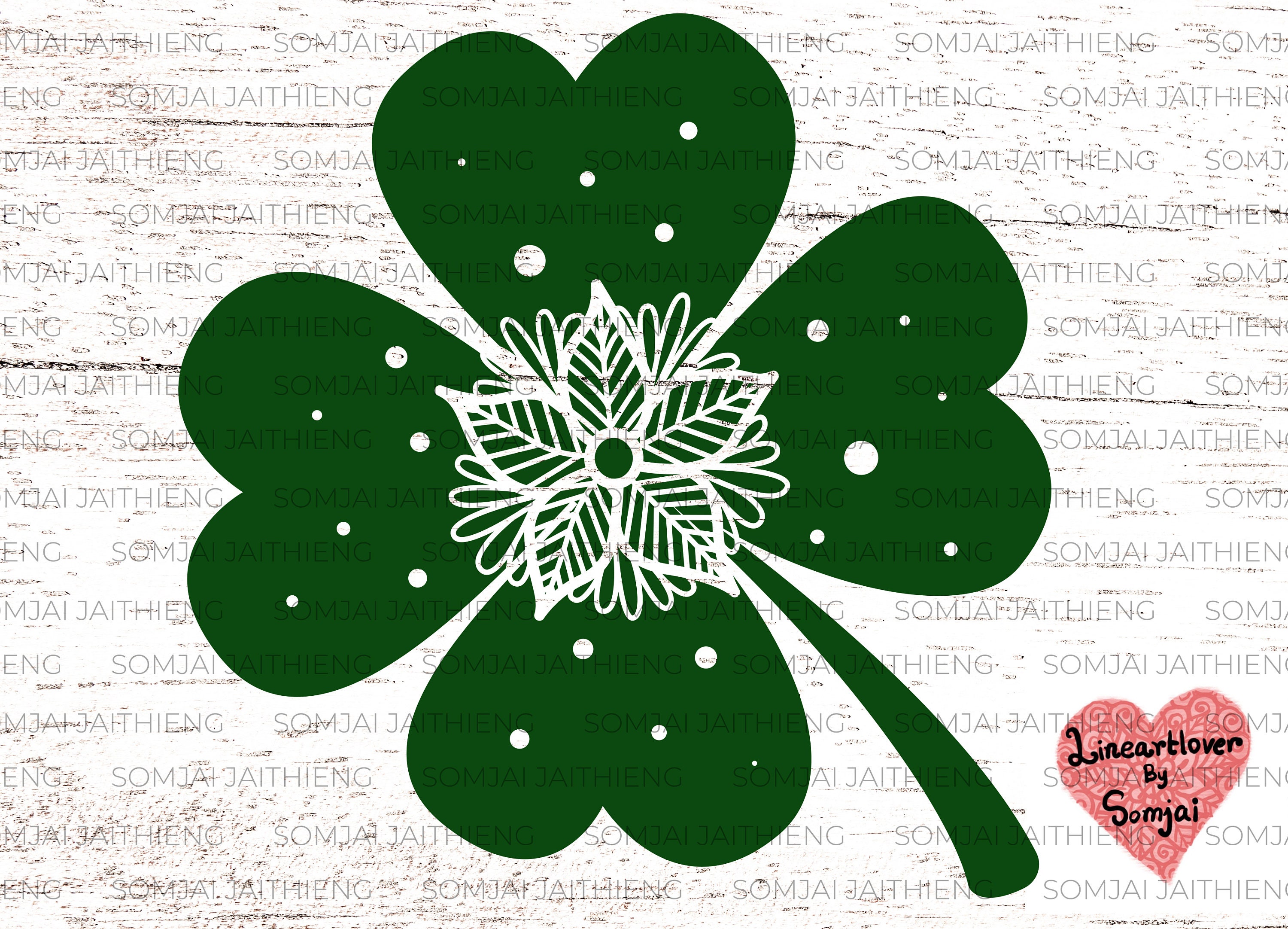 25 Kleeblatt Designs Svg / Mandala Blatt svg / 4 Blätter Klee - Etsy.de