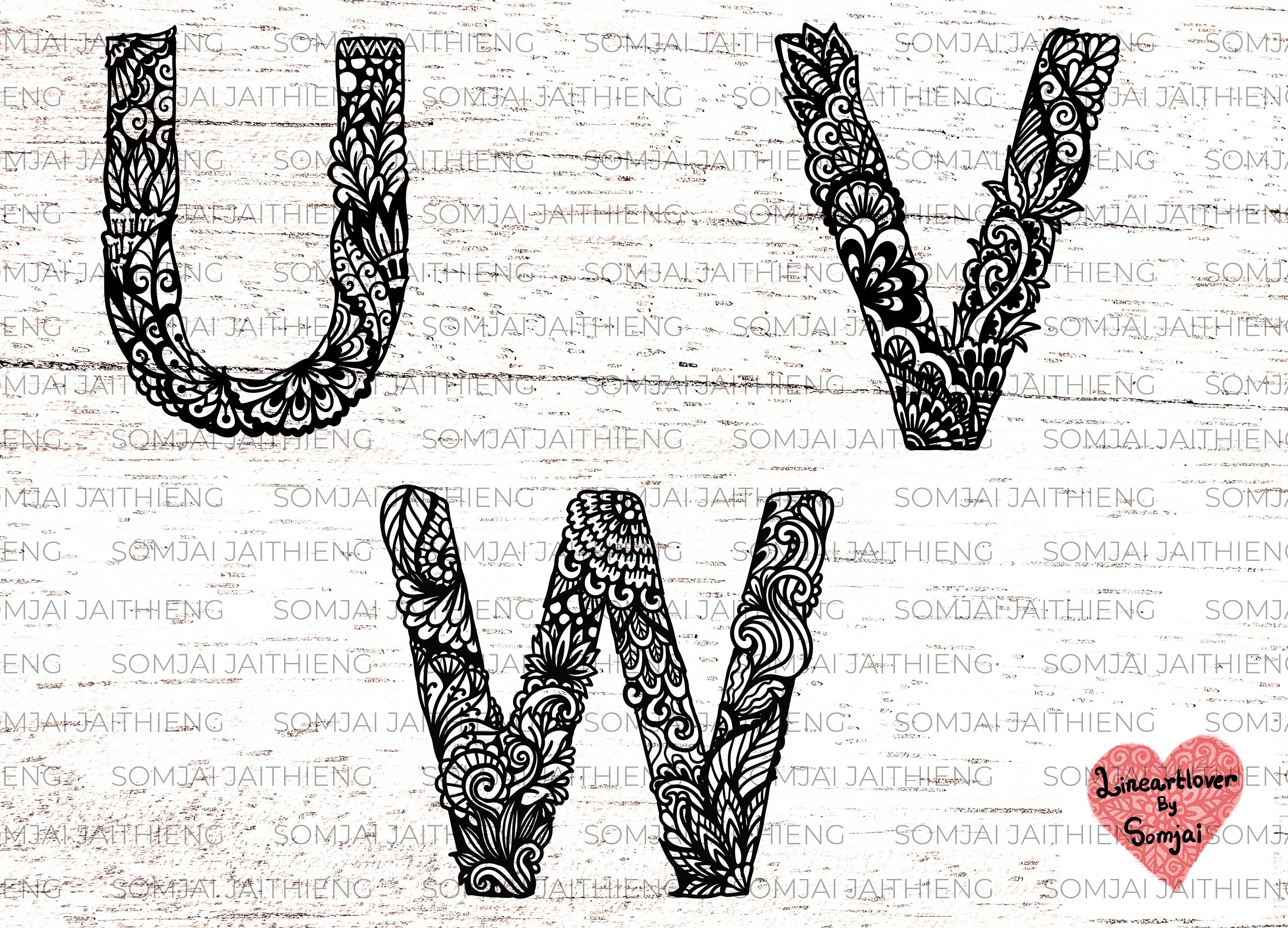 26 Monogram Svg All Lines Welded Alphabet Svg Letter Svg - Etsy