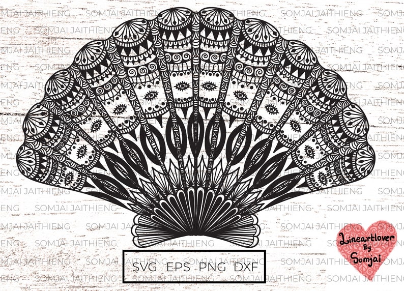 Two Style of Seashell Svg / Zentangle Seashell Svg / Zentangle - Etsy