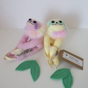 Small Sloth, Mini Sloth, Sock Animal, Sock Sloth, Sock Pet, OOAK, Plush ...