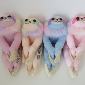 Small Sloth, Mini Sloth, Sock Animal, Sock Sloth, Sock Pet, OOAK, Plush ...