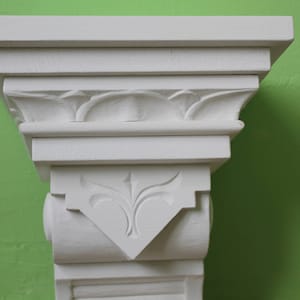 Corbel With Woodcarving, Custom Order Wall Decor, Interior Home Decor ...