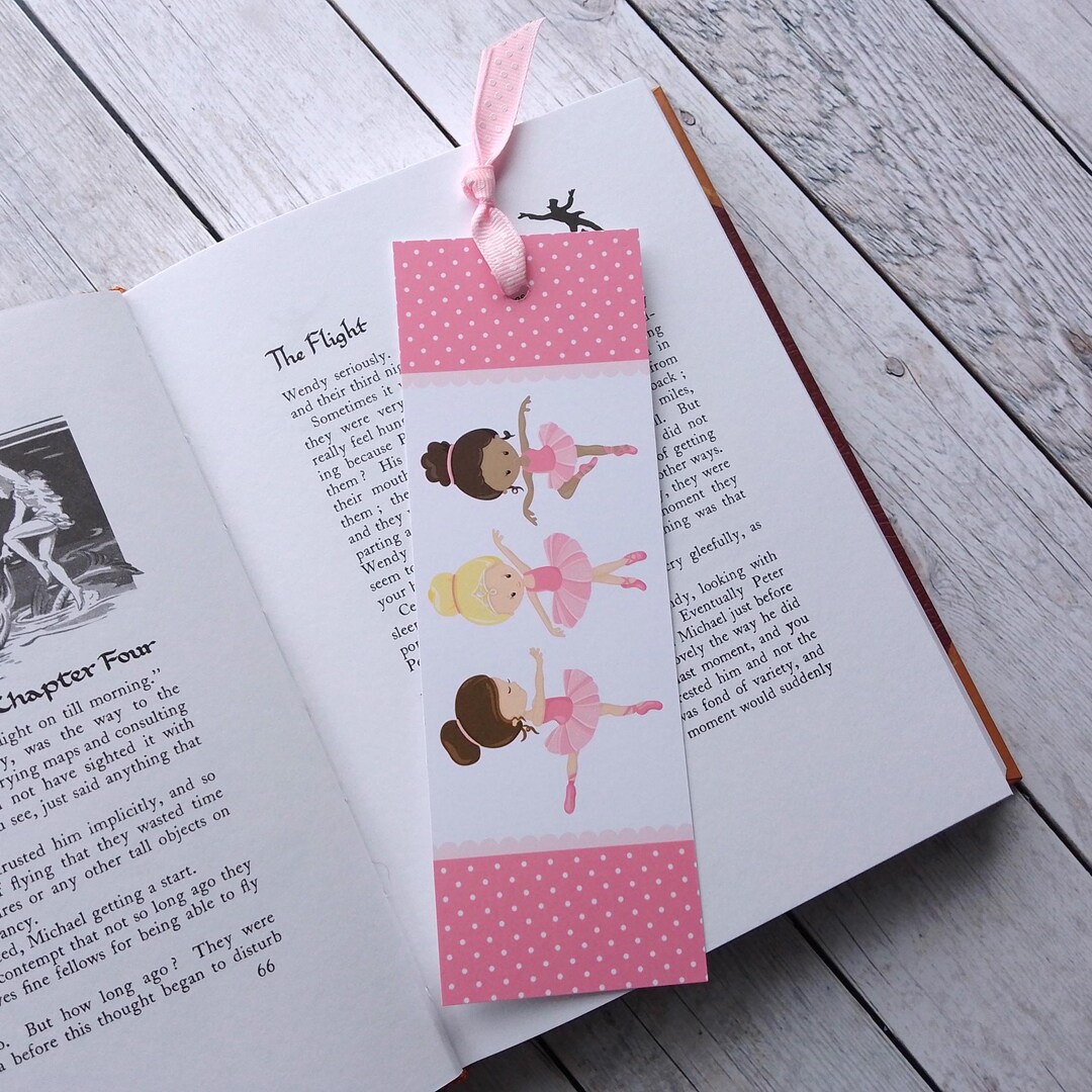 Ballerina Ballet Bookmark Ballet Stationery Ballerina Ballet Stocking ...
