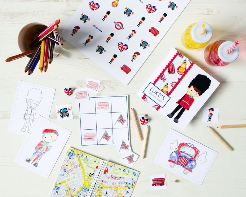 Personalised London Activity Bundle | London Activity Set | British UK ...