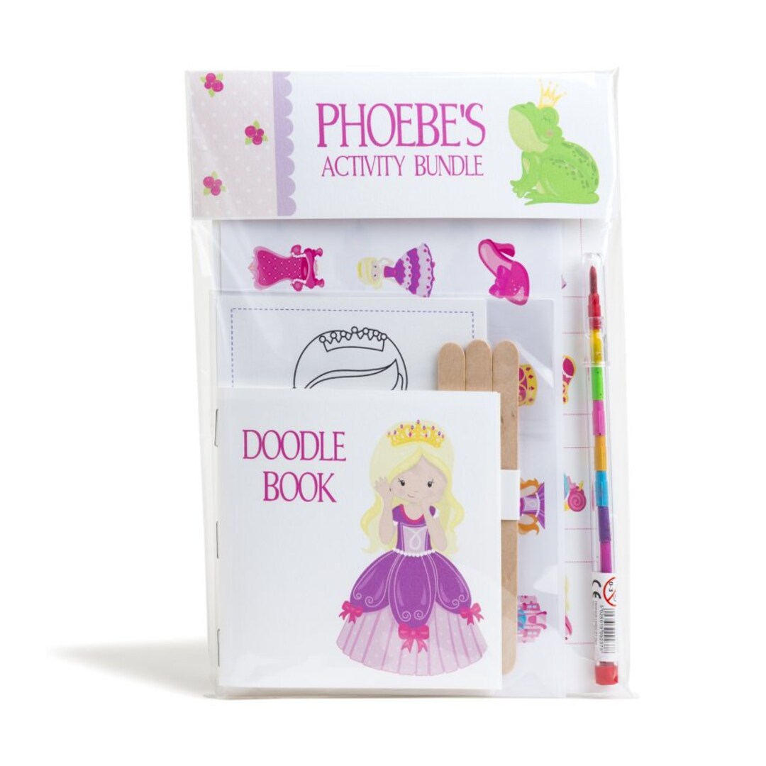 Mini Princess Activity Bundle - Etsy UK