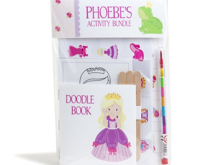 Mini Princess Activity Bundle - Etsy UK