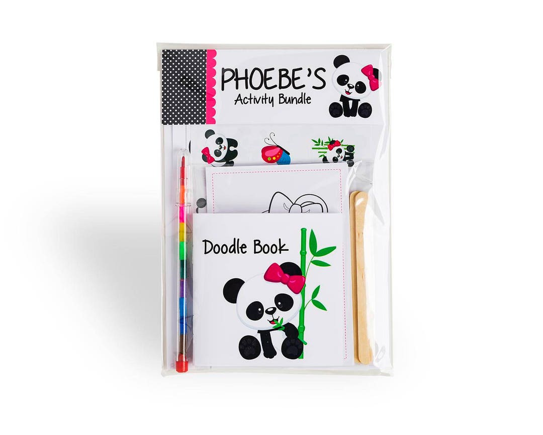 Mini Panda Activity Bundle - Etsy UK