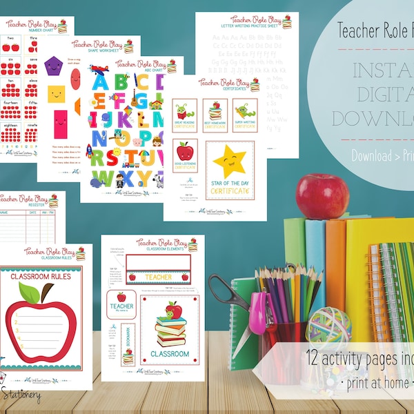 Role Play School Register - Etsy UK