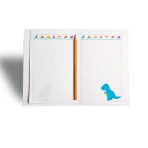 Dinosaur Notes & Doodles Book | Dinosaur Notebook | A5 Notebook ...