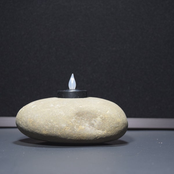 Stone Candle Holder - Etsy