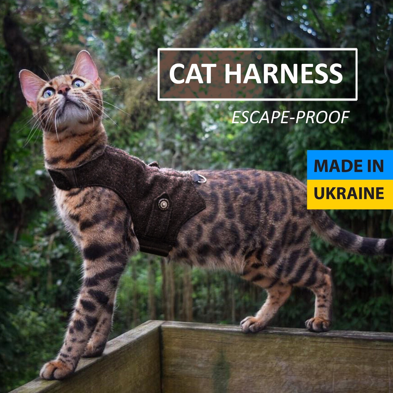 Classic Tweed Cat Walking Jacket dark Kazuki. | Etsy