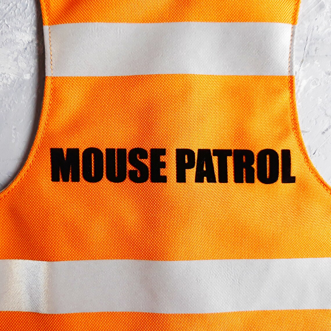 Mouse Patrol. Water-repellent Orange Safety Cat Harness with | Etsy