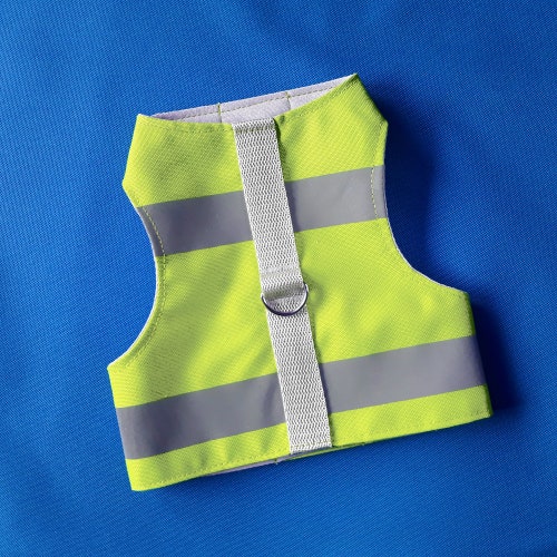 Water-repellent Green Cat Harness With Reflective Strips. | Etsy