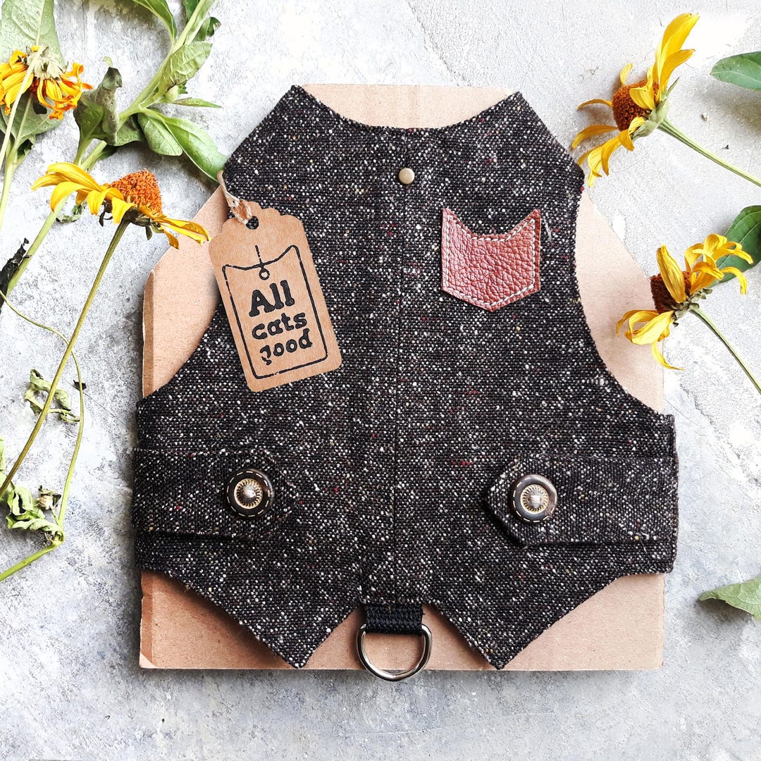 Classic Tweed Cat Walking Jacket dark Kazuki. British Style Suit ...
